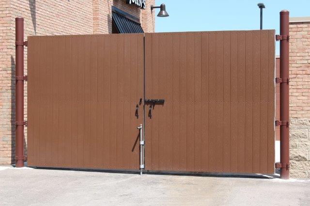 Dumpster Enclosures and Gates - Casco & Sons