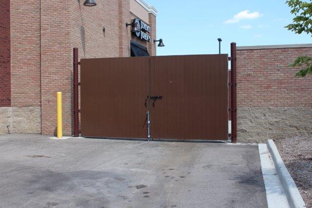Dumpster Enclosures and Gates - Casco & Sons